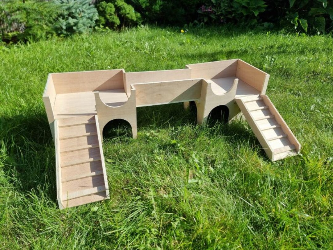Quail House Hideout Shelter Play Castle Hideaway Small Animal - Etsy UK