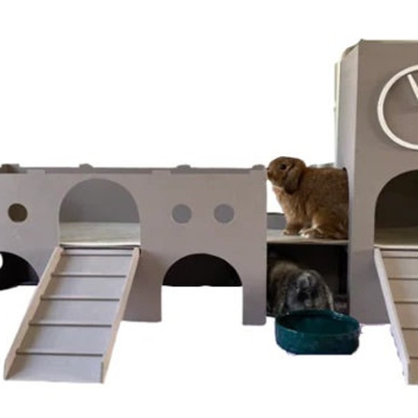 Rabbit Play House - Etsy