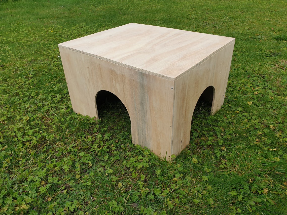 Rabbit House Handmade Cage Accessories Tunnel House Hideaway | Etsy