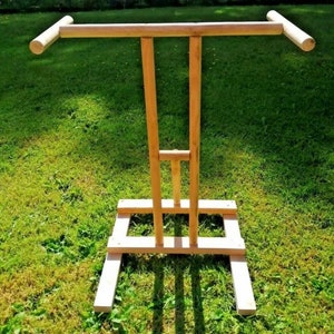 Large Wooden Bird Parrot Perch Stand Bird Standing Bird Perch - Etsy