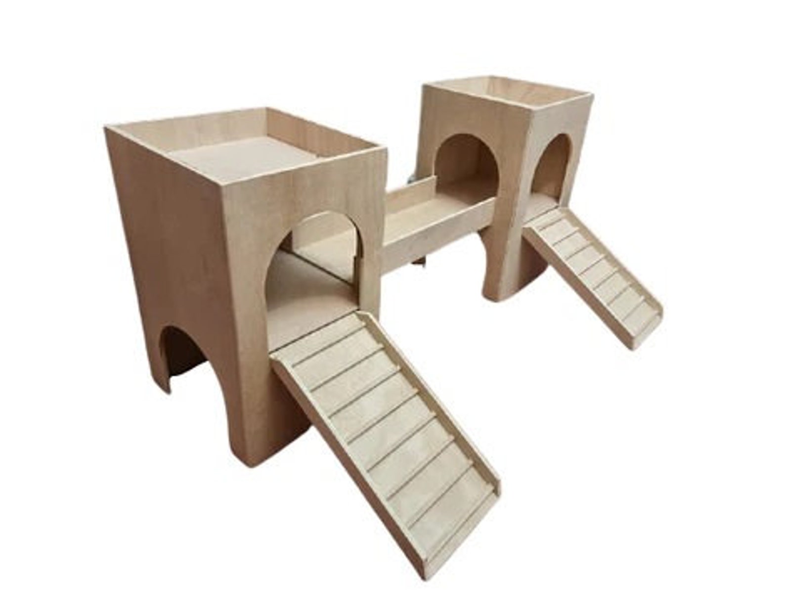 Two Tower Turrets for Rabbit Play House Exercise Small Animal - Etsy UK