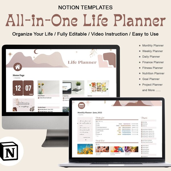 Notion Business Hub // Notion Template // Notion Template Business ...