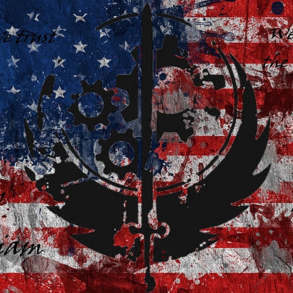 Fallout American Flag - Etsy