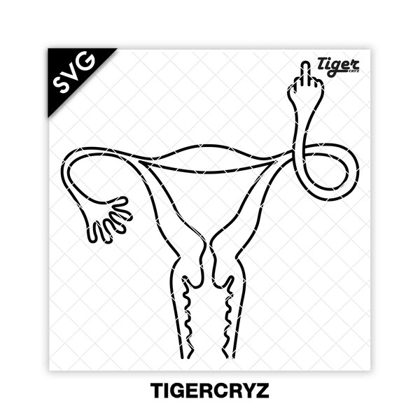 Uterus Svg - Etsy