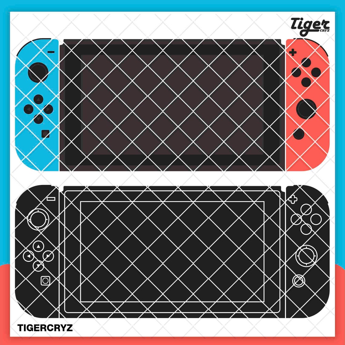 Nintendo Switch Svg Svg Ai Eps Digital File/Instant | Etsy