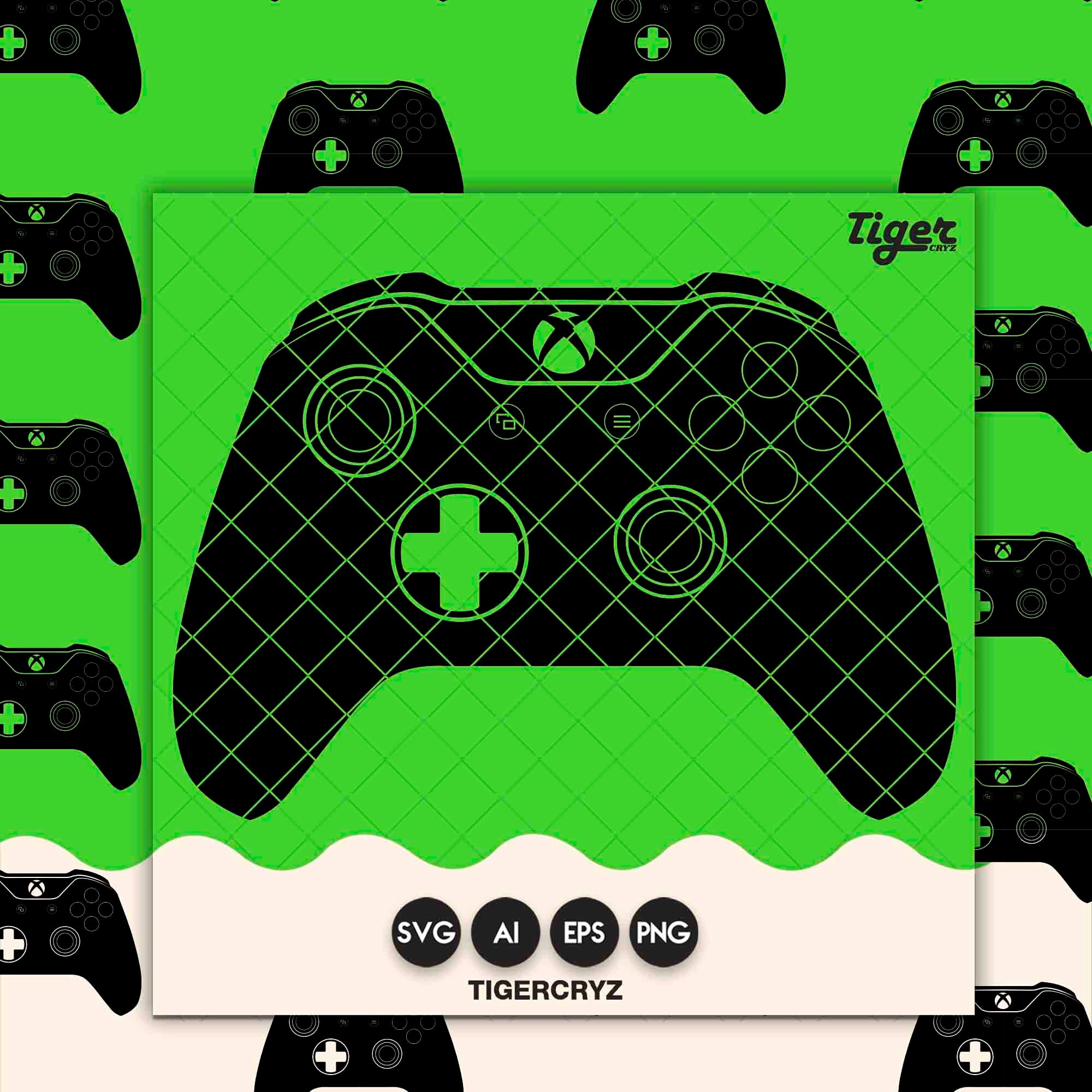 Xbox Controller Svg Crafts By Two