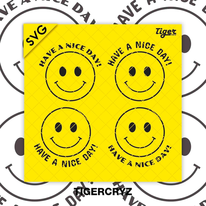 Haben Sie einen schönen Tag Smiley Gesicht Emoji Svg - Etsy.de Haben Sie einen schönen Tag Smiley Gesicht Emoji Svg - Etsy.de