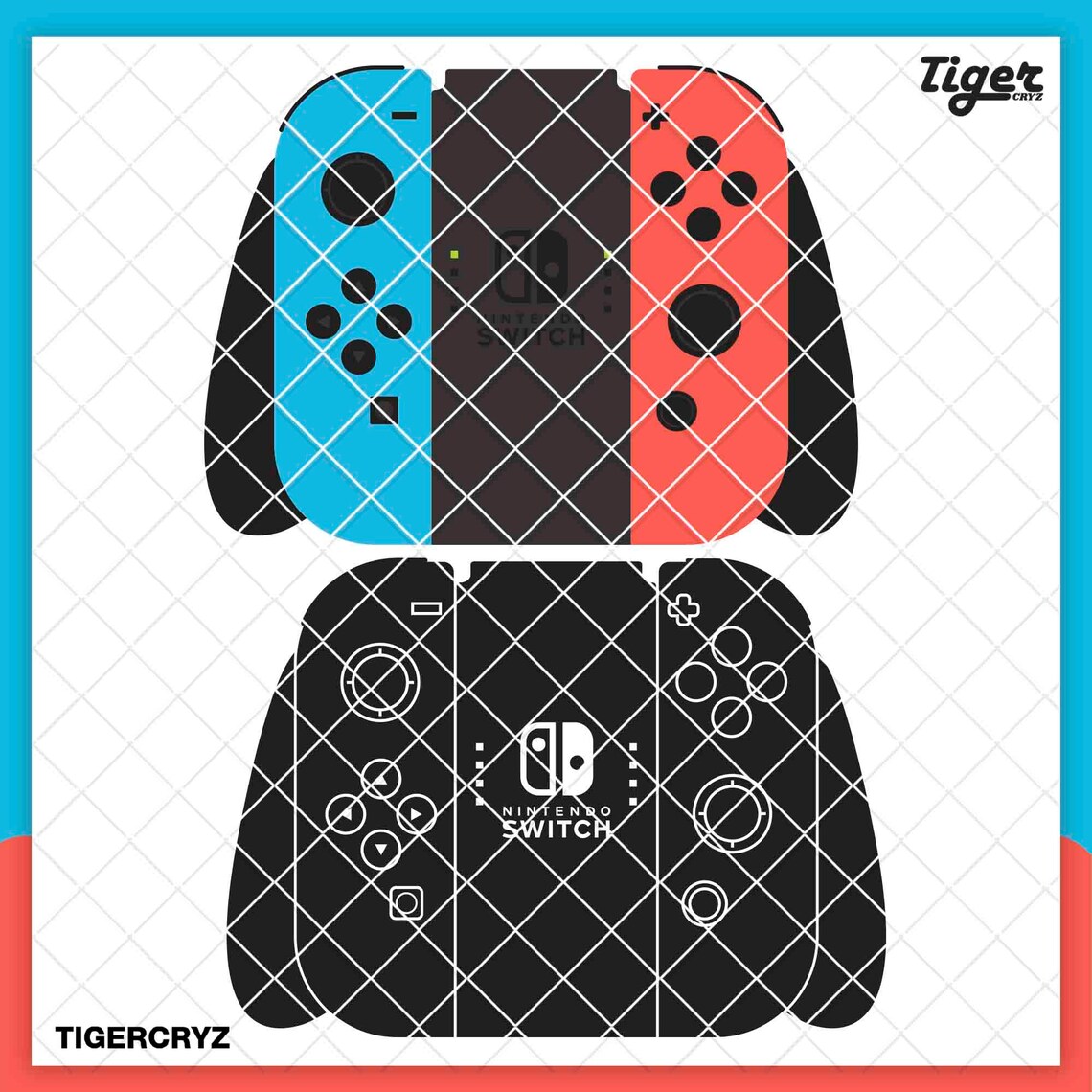 Nintendo Switch Svg Svg Ai Eps Digital File/Instant | Etsy