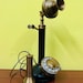 Brown Antique Finish Candle Telephone, Handcrafted Brass Rotary Dial ...