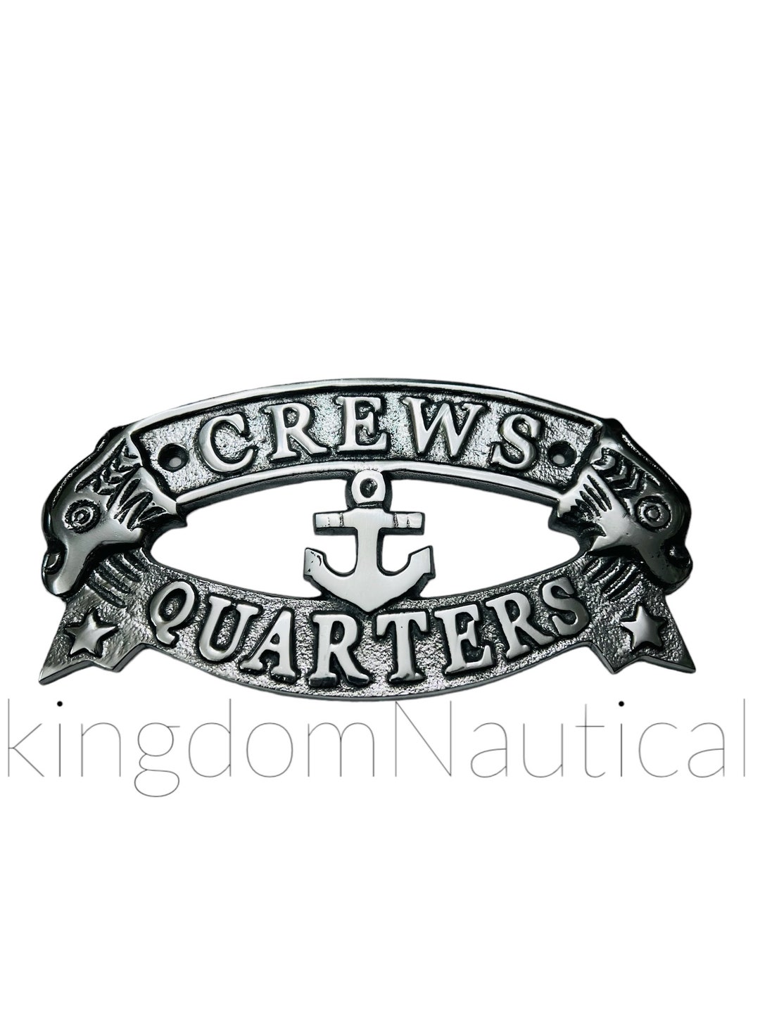 Nautical Crews Quarters Sign Nickle Ship Boats Sign Unique Design Sign ...