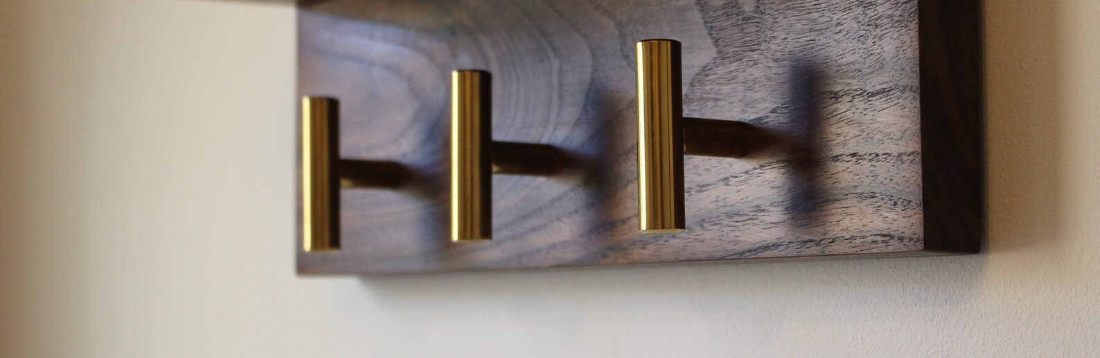 Hardwood Coat Rack Walnut Maple Cherry Farm Modern Customizable - Etsy