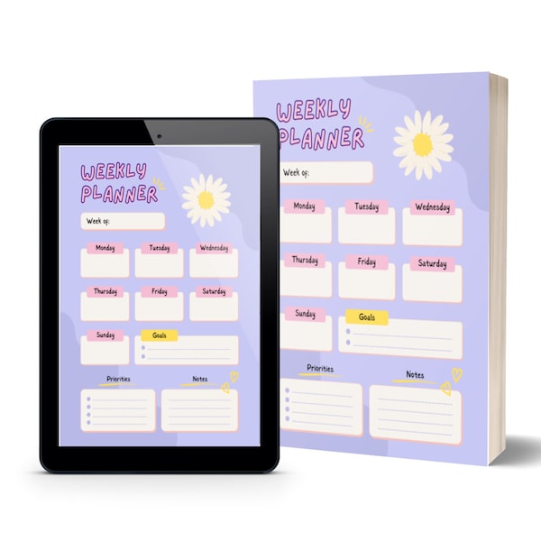 Tweens Planner - Etsy