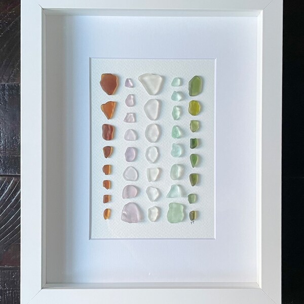 Sea Glass Frame - Etsy