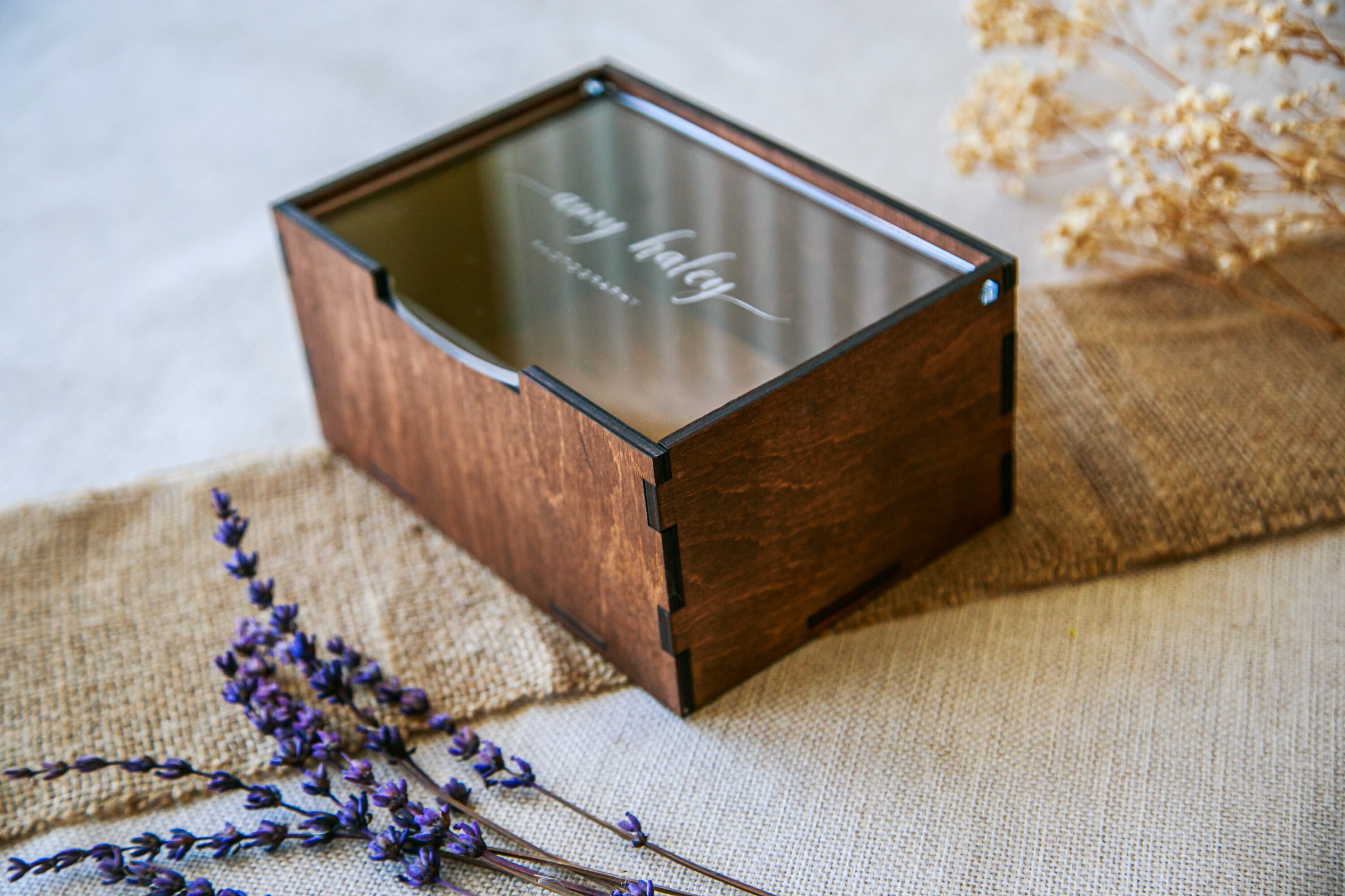 Wedding Photo Box 4x6 Photos Hold up to 200 Picture Wood - Etsy