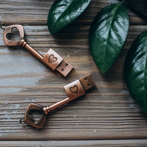 Wood USB Box Engraved Usb Stick Wedding USB - Etsy