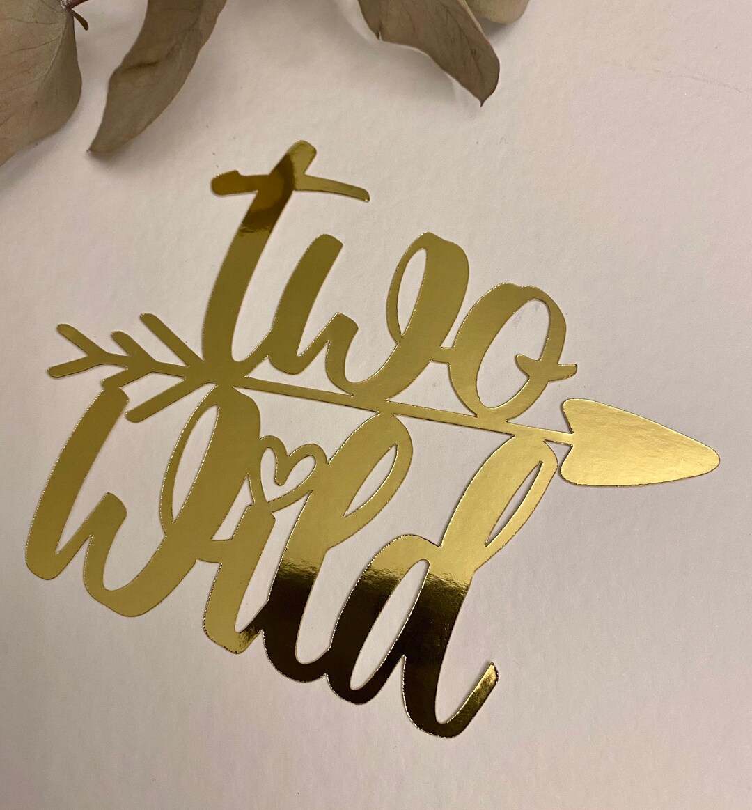 Two Wild Cake Topper Safari Birthday Topper Second Birthday Safari ...