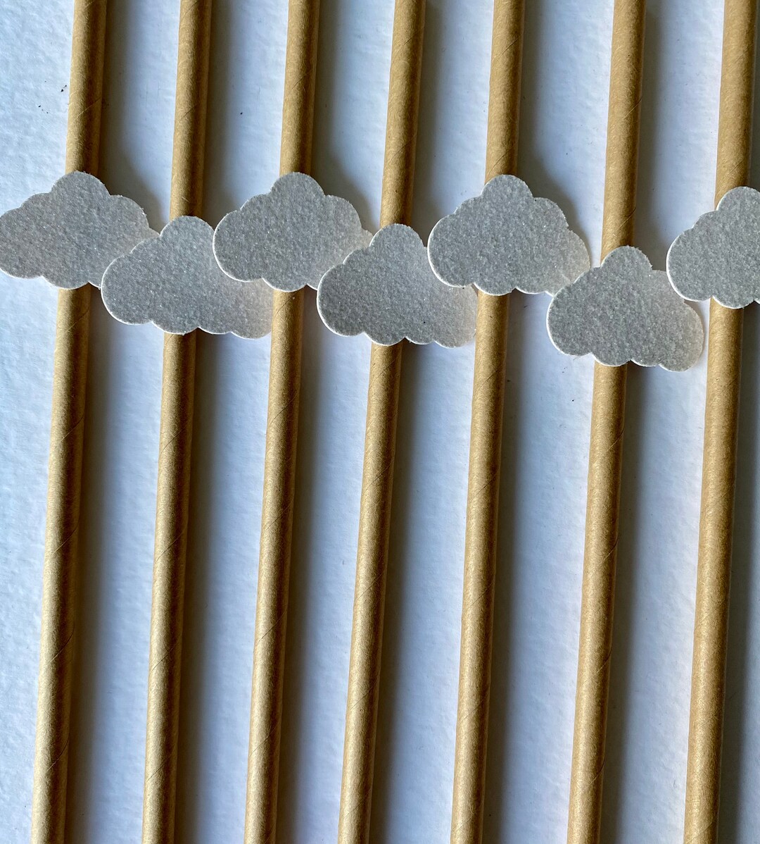 Cloud Baby Shower Straws | Cloud Themed Baby Shower Decor | Cloud ...