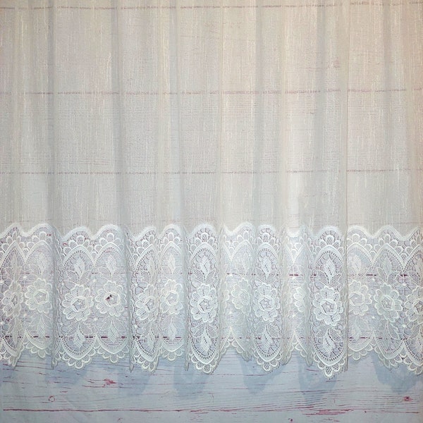 German Lace Curtains - Etsy