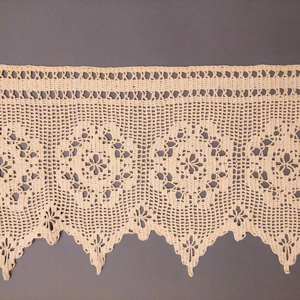 Crochet Valance - Etsy