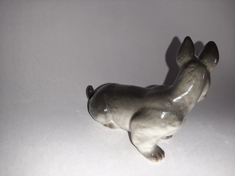 Vintage LFZ Porcelain Dog Dog Figurine by Lomonosov Porcelain - Etsy