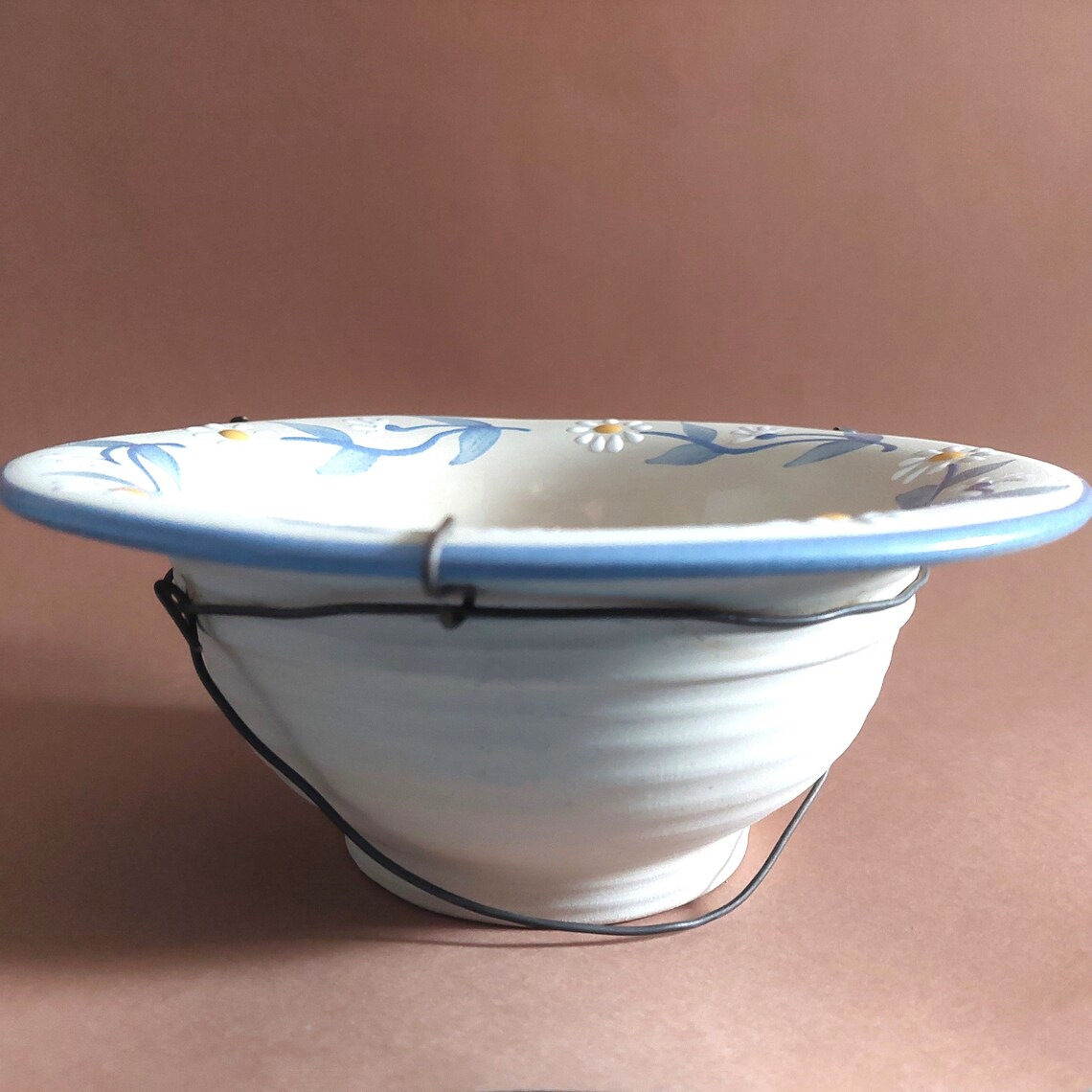 Vintage GABRIEL Sweden Ceramic Bowl, Daisy Floral Motif, Wall Hanging 8 ...