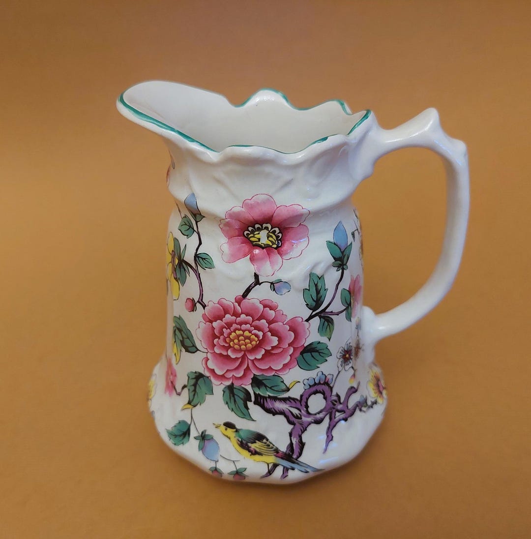 Old Foley Pitcher Chinese Rose Pattern by James Kent Ltd,staffordshire ...