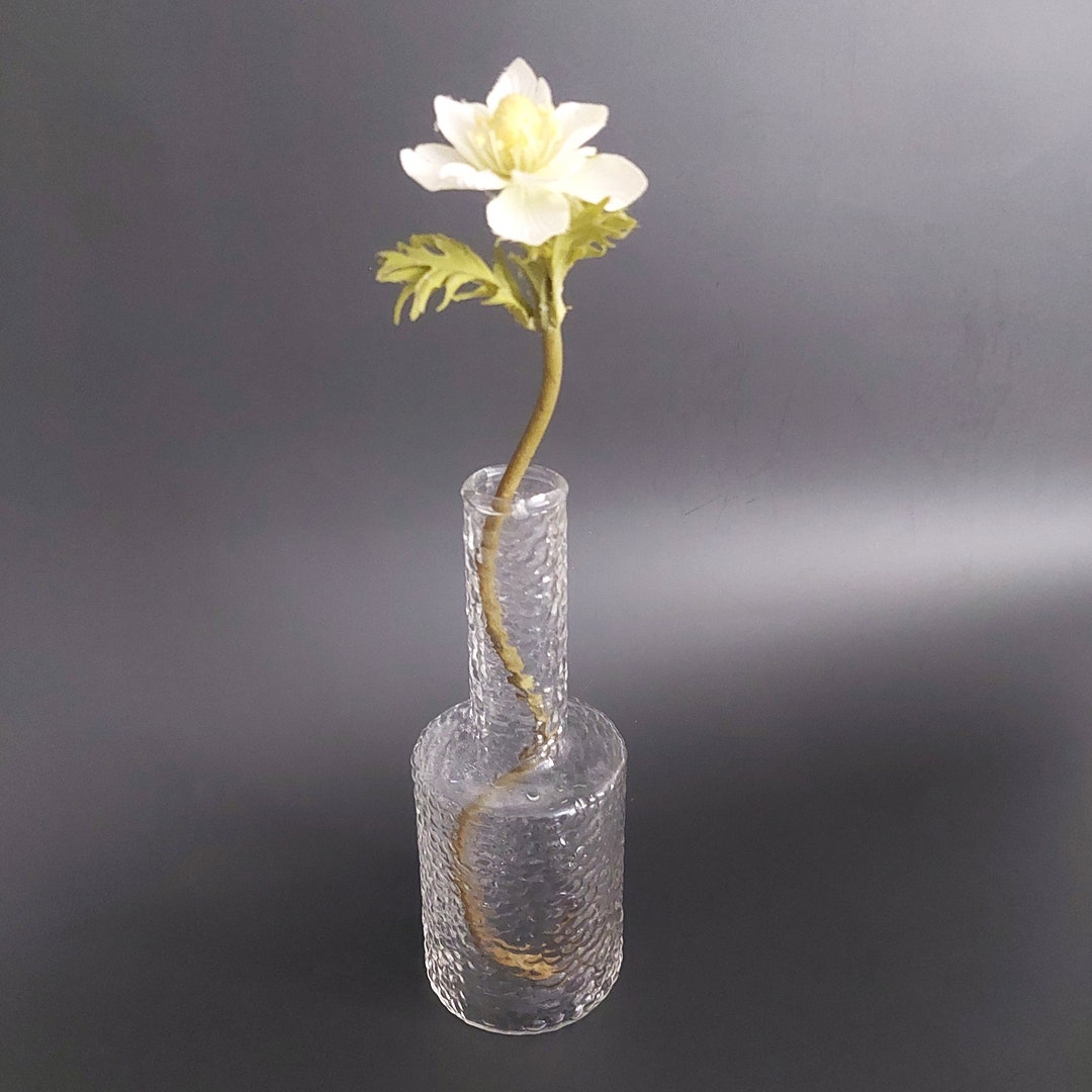 Vintage Airy Dbkd Glass Bud Vase; Germany Textured Glass Small Vase ...
