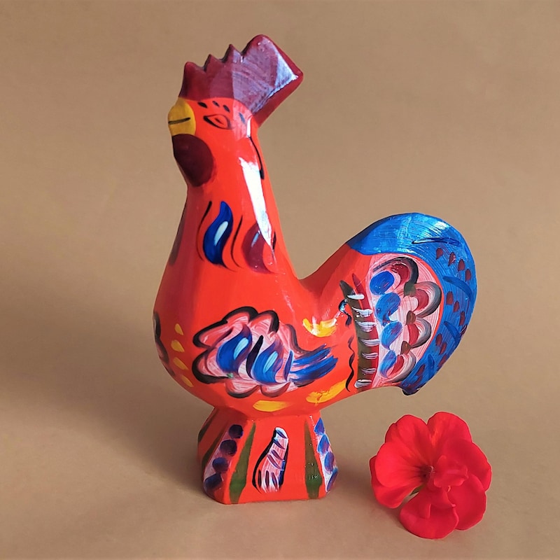 Dala Roosters - Etsy