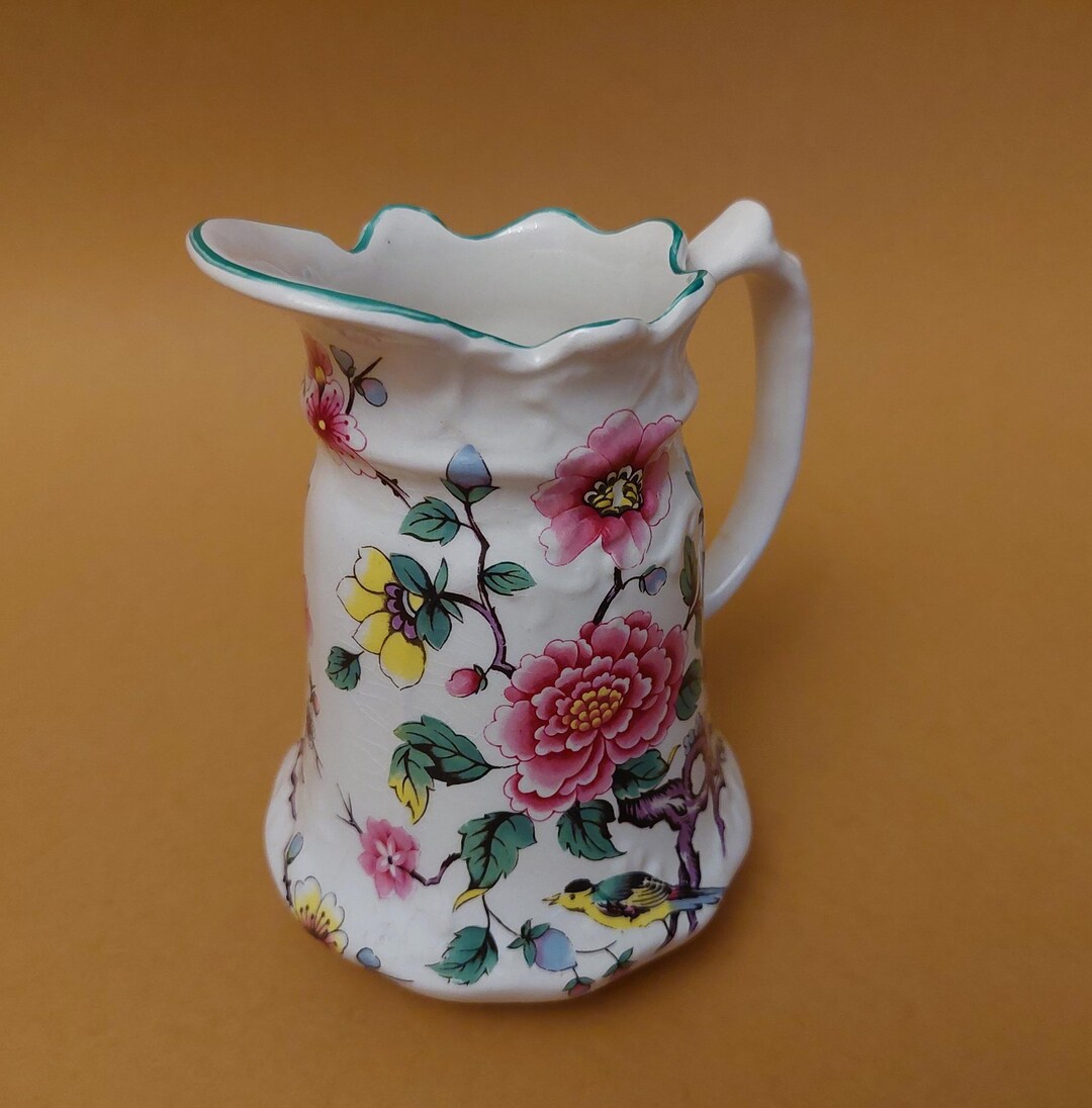 Old Foley Pitcher Chinese Rose Pattern by James Kent Ltd,staffordshire ...