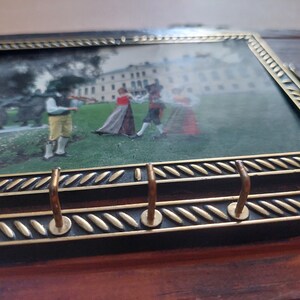 Danish Vintage 70s Key Holder, Thermometer, Photo Frame; Wall Hanging ...