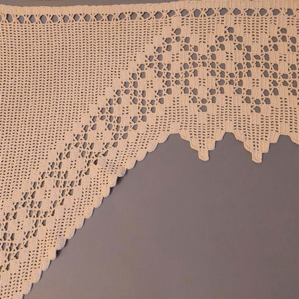 Crochet Valance - Etsy