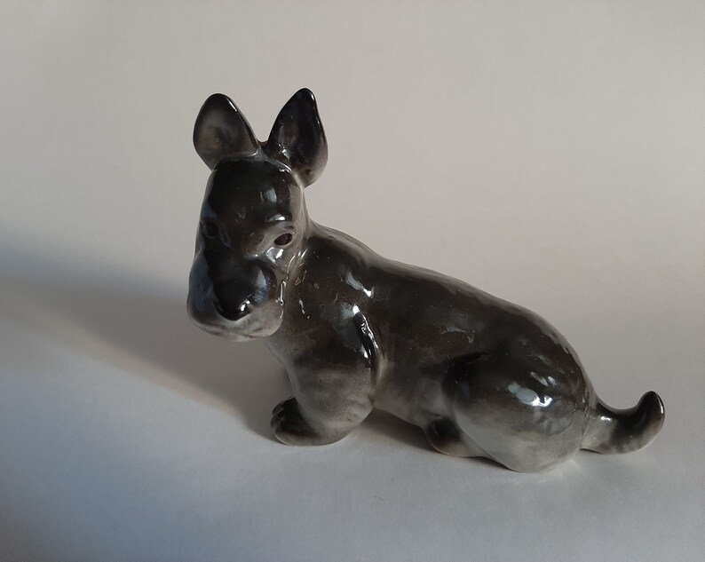 Vintage LFZ Porcelain Dog Dog Figurine by Lomonosov Porcelain - Etsy