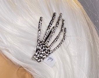 Skull Hair Clips | Etsy