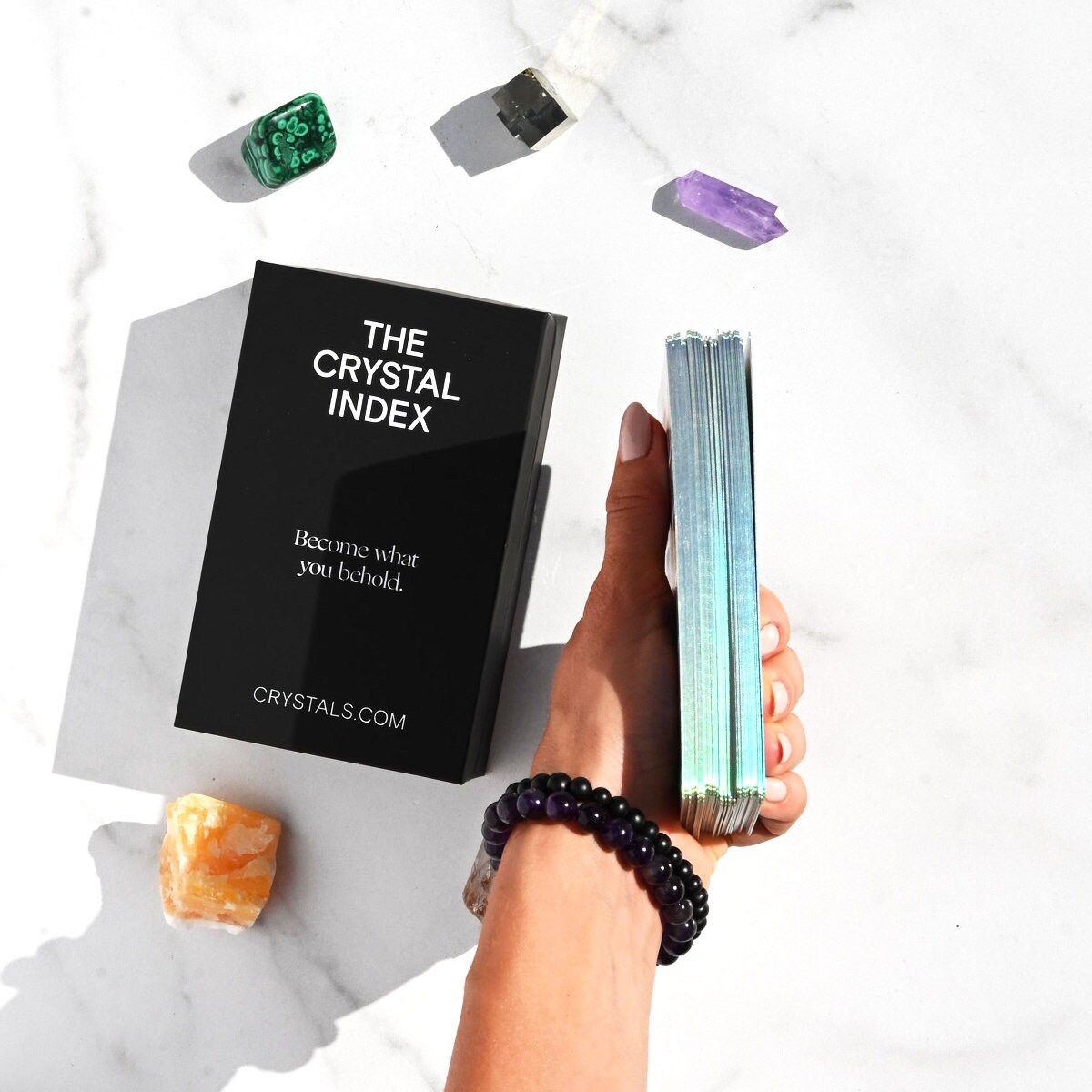 THE CRYSTAL INDEX - Crystal Oracle Card Deck - 44 of the Most Essential ...