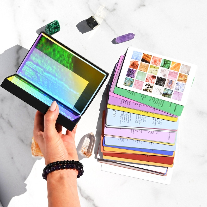 THE CRYSTAL INDEX - Crystal Oracle Card Deck - 44 of the Most Essential ...