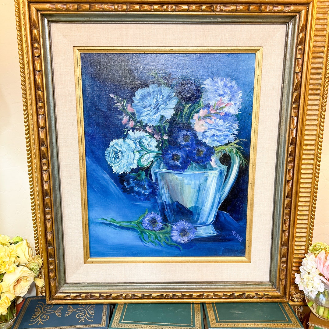 Original Framed Oil Painting Signed by Artist - Etsy