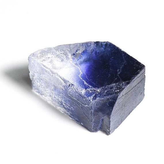 0.94 Blue Halite Single Crystal Mosaic Mineeddy - Etsy