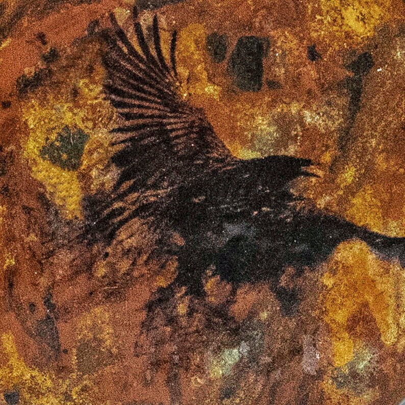 Pocket Watch the Beginning of a Legend 1.0 Crow Unique Watch - Etsy