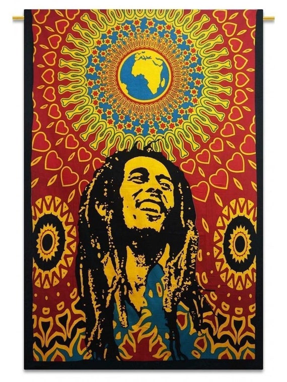Bob Marley Lion Head Poster