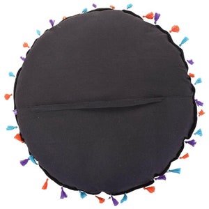 Round Meditation Pillow Boho Floor Cushions Large Floor Cushion Cover ...