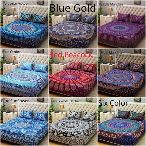 Indian Sheets - Etsy