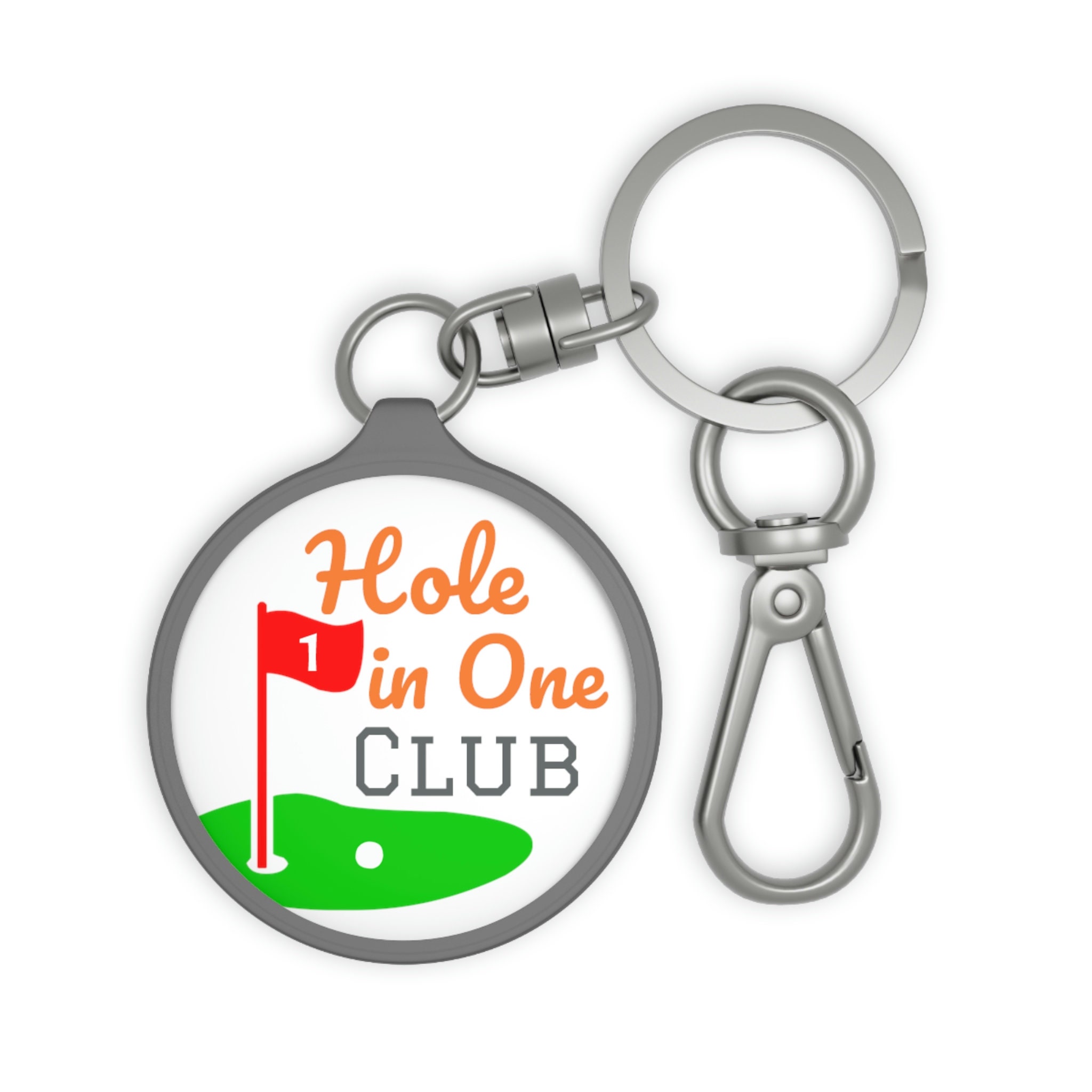 Hole in One Club Key Ring Golf Key Chain Key Fob Perfect - Etsy