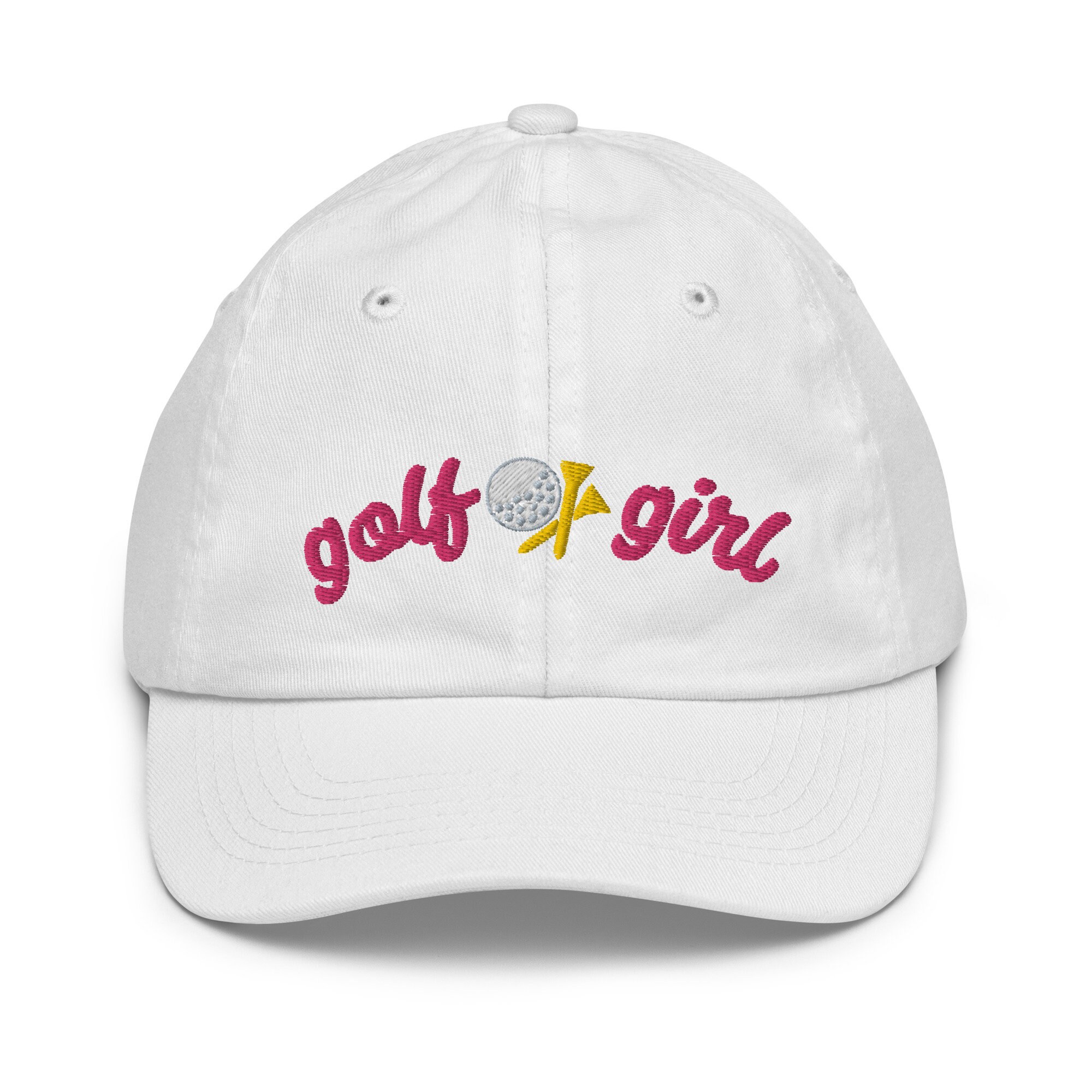 Girls Golf Hat, Golf Girl Youth Baseball Cap, Gift for Golfer Daughter ...