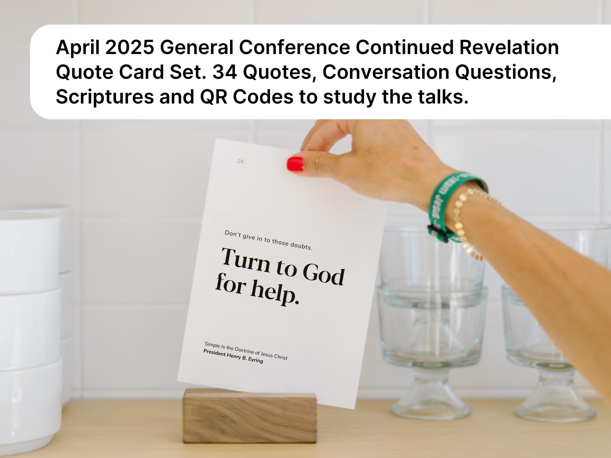 April 2025 General Conference Quote Cards: LDS Scripture Set - Etsy