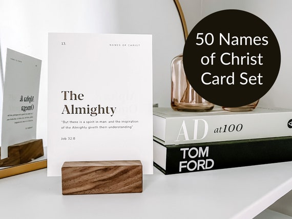 Names of Jesus Christ Scripture Cards with Stand Names of - Etsy Schweiz