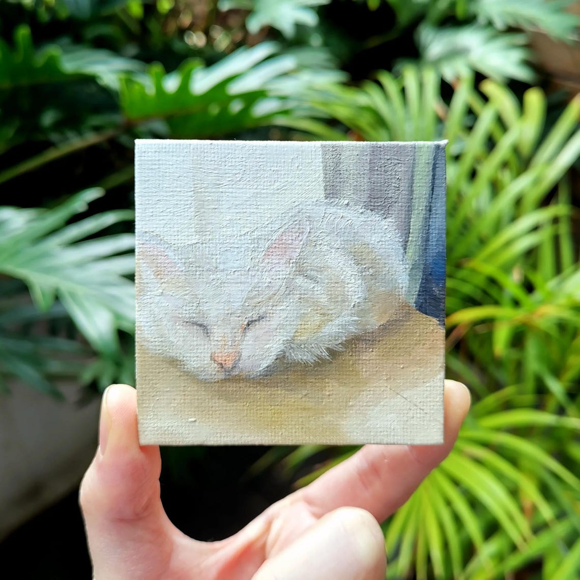 Custom Cat Portrait, Custom Oil Painting, Hand Painted, Original ...