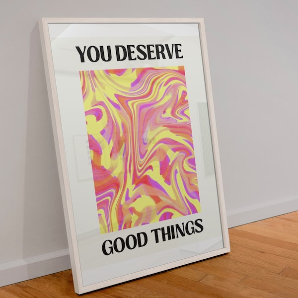 Retro Poster Abstract - Etsy