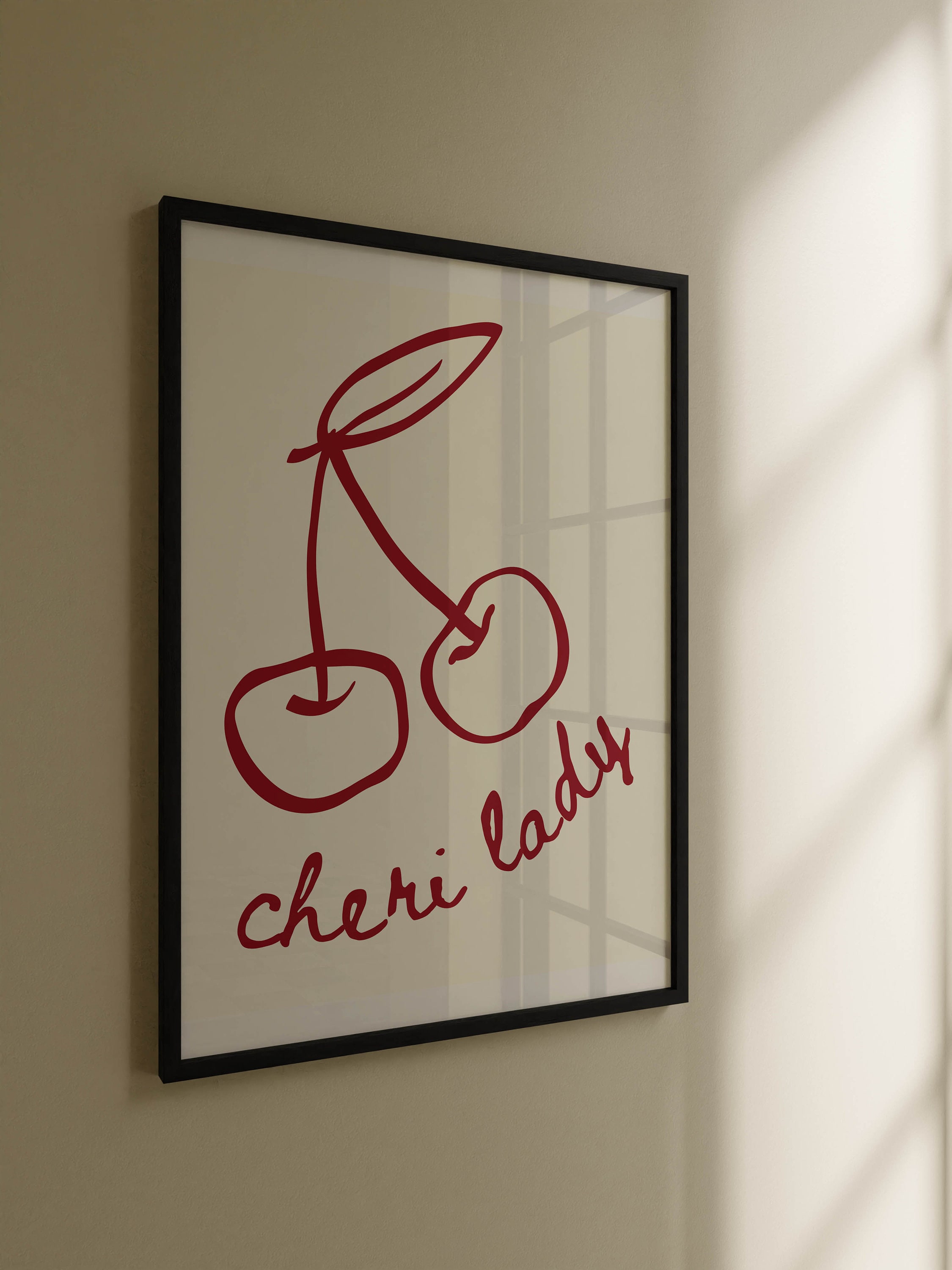 Cheri Lady Poster Print - Etsy