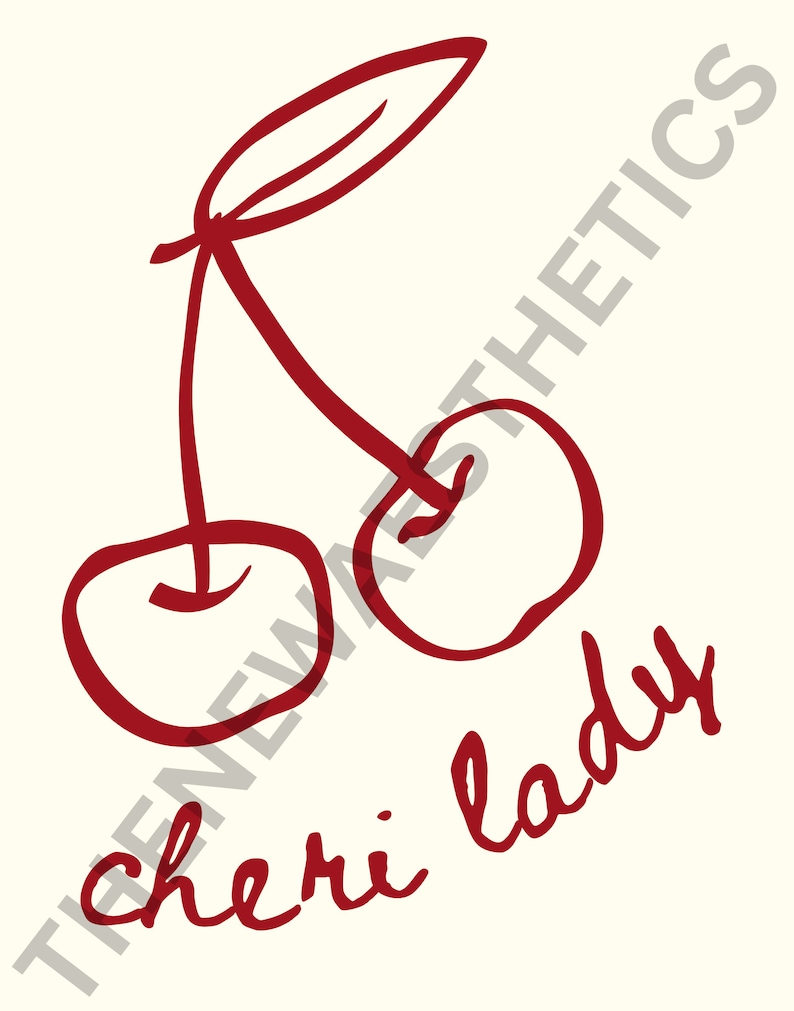 Cheri Lady Poster Print - Etsy