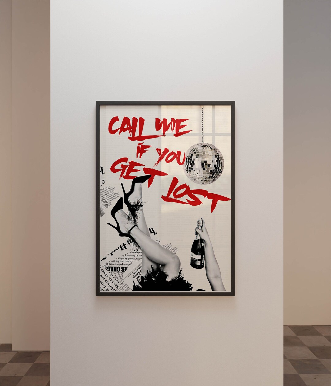 Call Me If You Get Lost Poster Print - Etsy